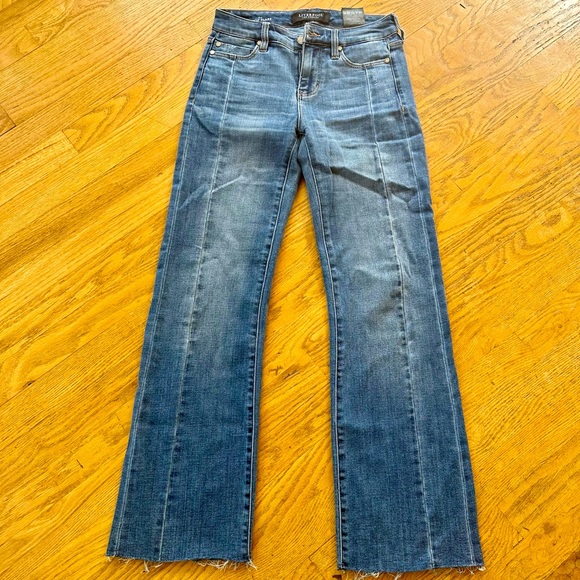 Liverpool | Jeans | Liverpool Cropped Denim Flare Size Washed Once ...